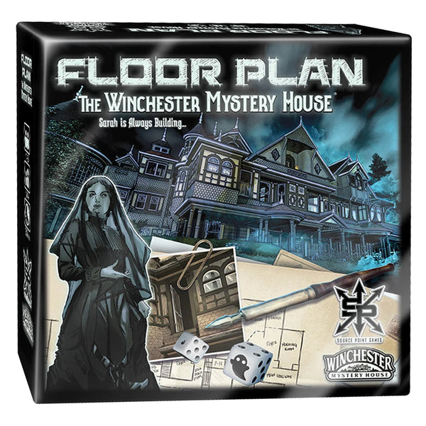 Floor Plan: The Winchester Mystery House | Board Game Bandit Canada