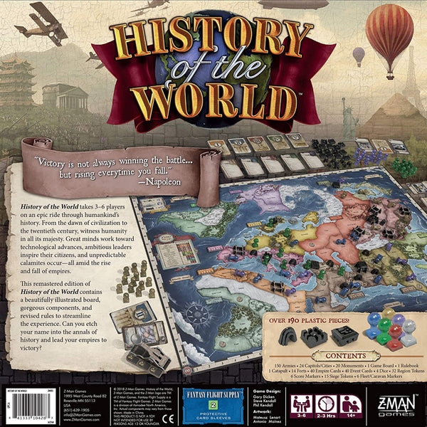 History of the World Board Game | Board Game Bandit Canada