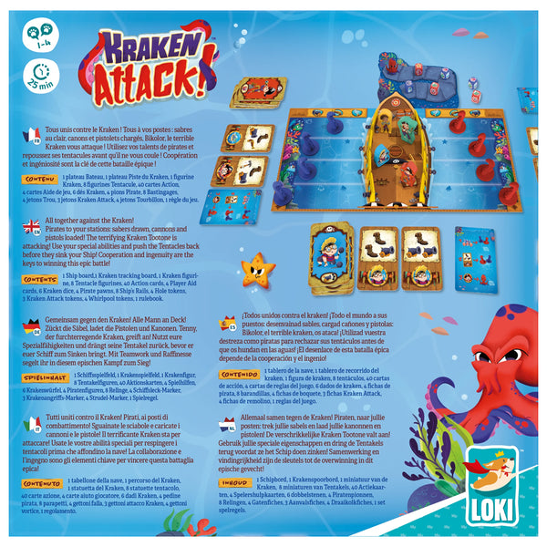 Kraken Attack! Kid's Game | Board Game Bandit Canada