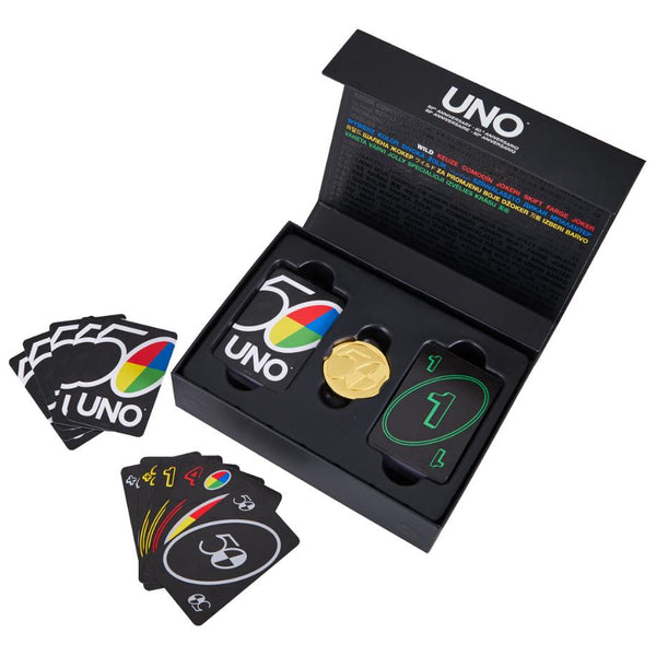 UNO: 50th Anniversary Premium Edition | Board Game Bandit