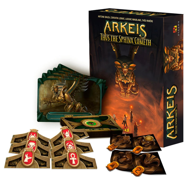 Arkeis: Thus the Sphinx Cometh Expansion | Board Game Bandit