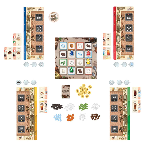 Coffee Rush Game | Board Game Bandit
