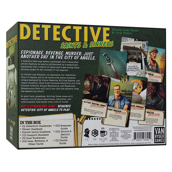 Detective: City of Angels - Saints and Sinners | Board Game Bandit