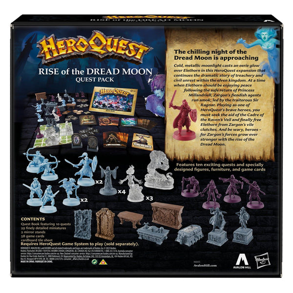 HeroQuest: Rise of the Dread Moon Expansion | Board Game Bandit