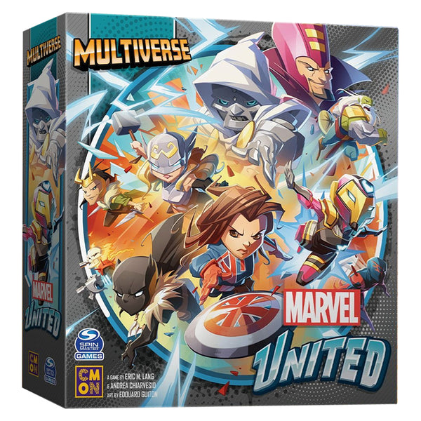 Marvel United: Multiverse Cooperative Game | Board Game Bandit