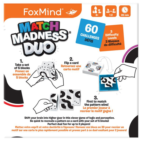Match Madness Duo Puzzle Game | Board Game Bandit