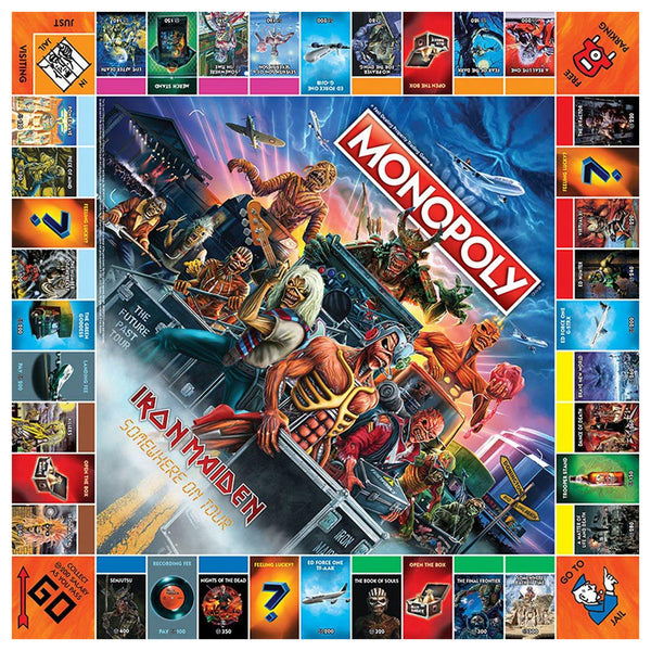 Monopoly: Iron Maiden | Board Game Bandit Canada