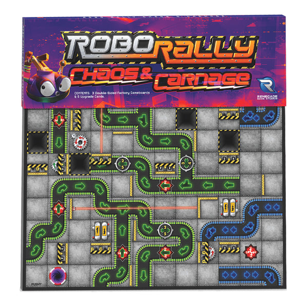 Robo Rally: Chaos & Carnage Expansion | Board Game Bandit
