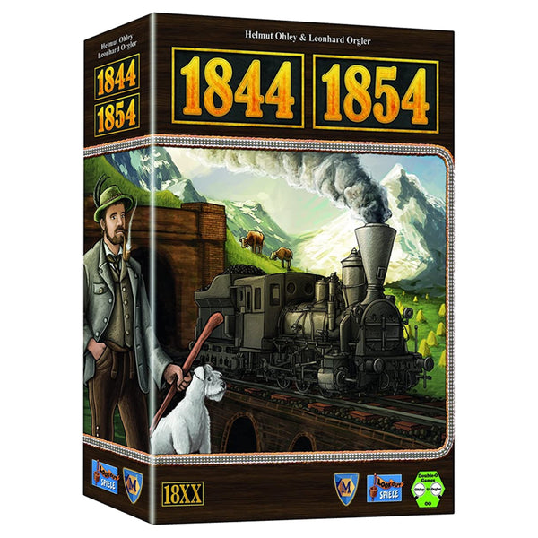 1844/1854 Strategy Train Game | Board Game Bandit Canada