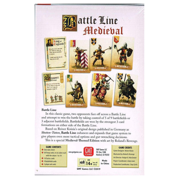 Battle Line: Medieval Board Game | Board Game Bandit Canada