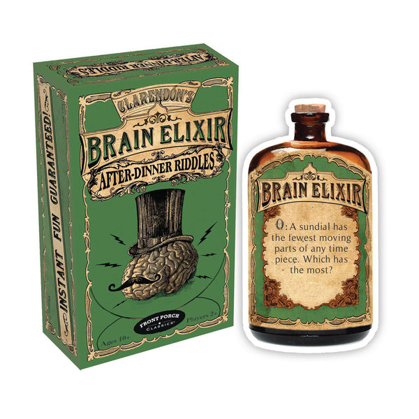 Brain Elixir: After-Dinner Riddles Game | Board Game Bandit