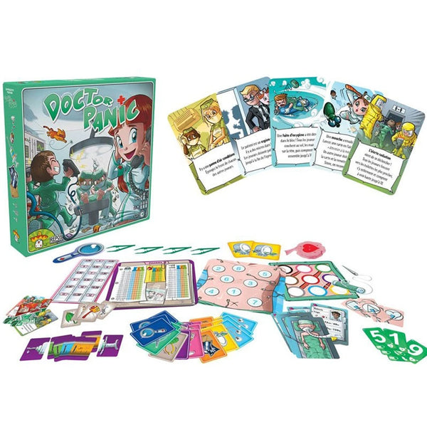 Doctor Panic Board Game | Board Game Bandit Canada