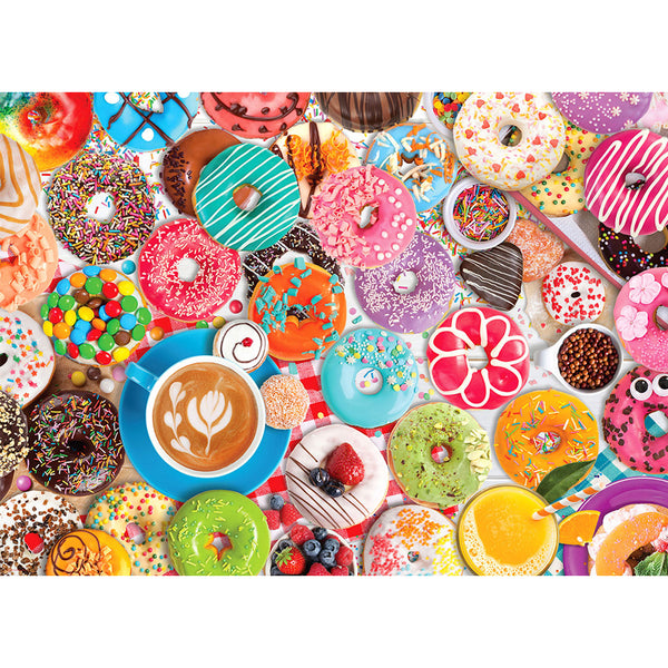 Donut Party 1000 Piece Puzzle | Puzzle Bandit Canada – Board Game Bandit