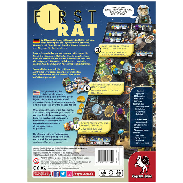 First Rat Board Game | Board Game Bandit