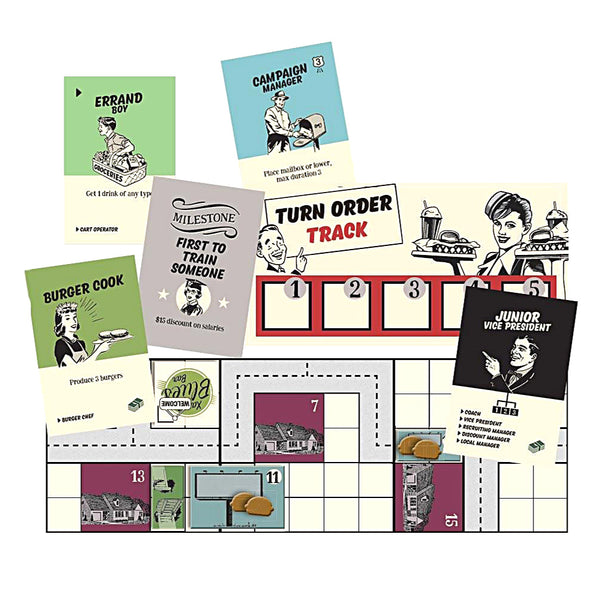 Food Chain Magnate Strategy Game | Board Game Bandit Canada