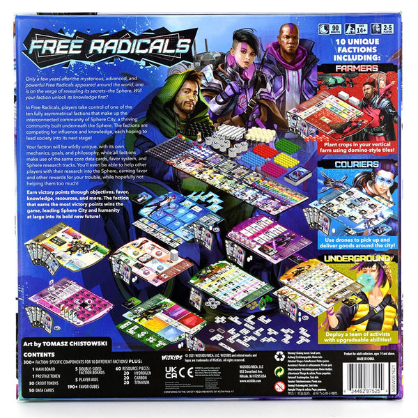 Free Radicals Strategy Game | Board Game Bandit Canada