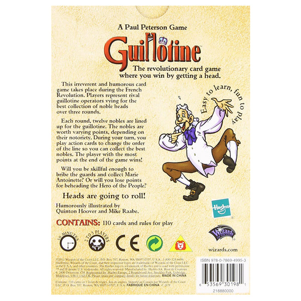 Guillotine Card Game | Board Game Bandit