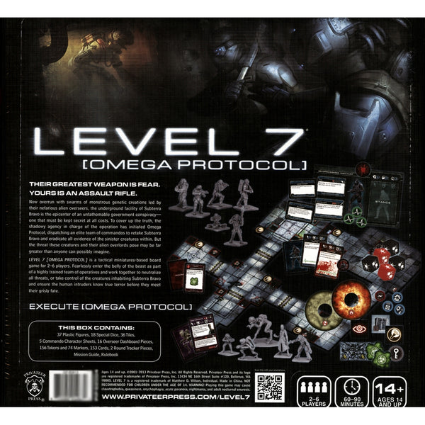 Level 7 [Omega Protocol] Game | Board Game Bandit