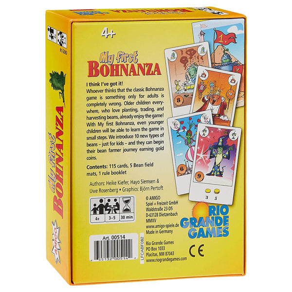 My First Bohnanza Card Game | Board Game Bandit Canada