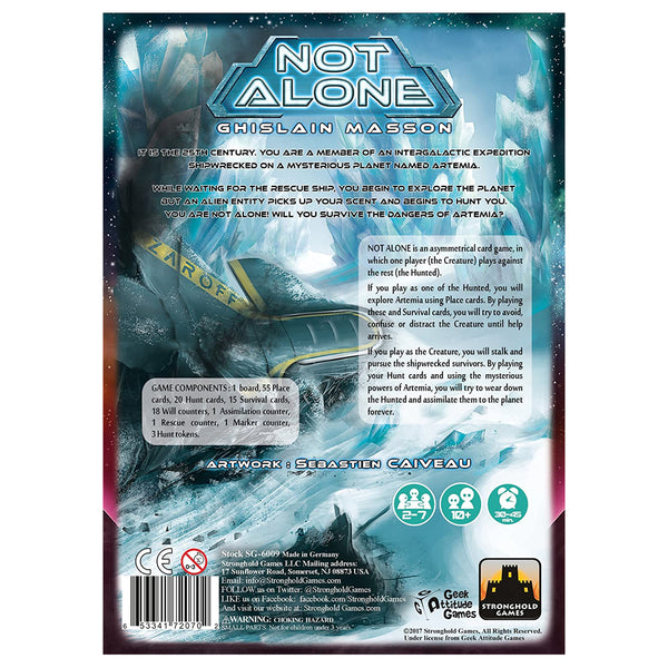 Not Alone Board Game | Board Game Bandit Canada