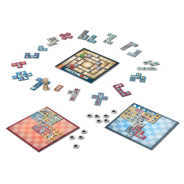 Patchwork: Americana Board Game | Board Game Bandit Canada
