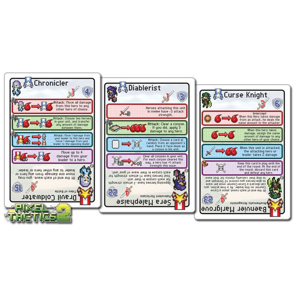 Pixel Tactics 2 Tactical Card Game | Board Game Bandit Canada