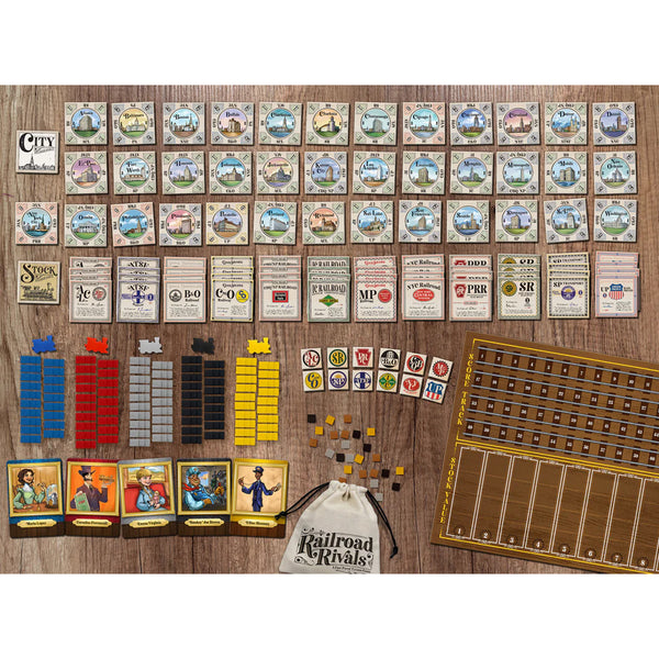 Railroad Rivals Strategy Game | Board Game Bandit
