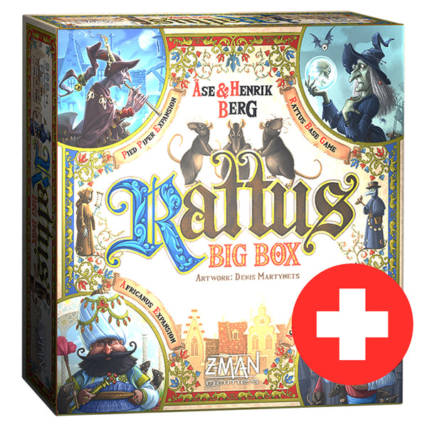 Rattus: Big Box (Minor Damage) | Board Game Bandit Canada