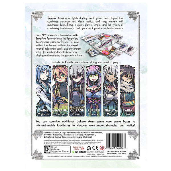 Sakura Arms: Saine Box Card Game | Board Game Bandit