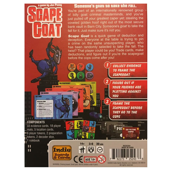 Scape Goat Party Game | Board Game Bandit Canada