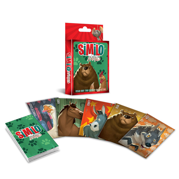 Similo: Animals Card Game | Board Game Bandit Canada