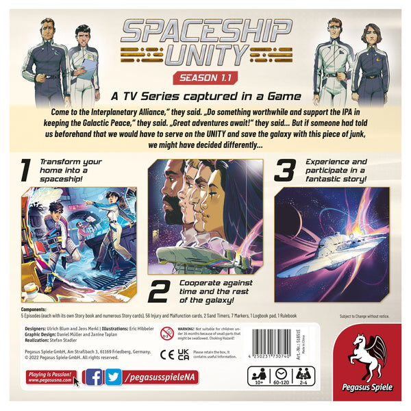 Spaceship Unity Cooperative Game | Board Game Bandit Canada