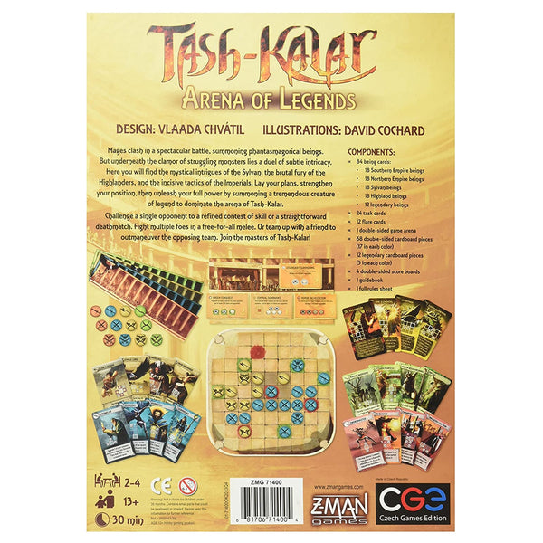 Tash-Kalar: Arena of Legends Board Game | Board Game Bandit Canada