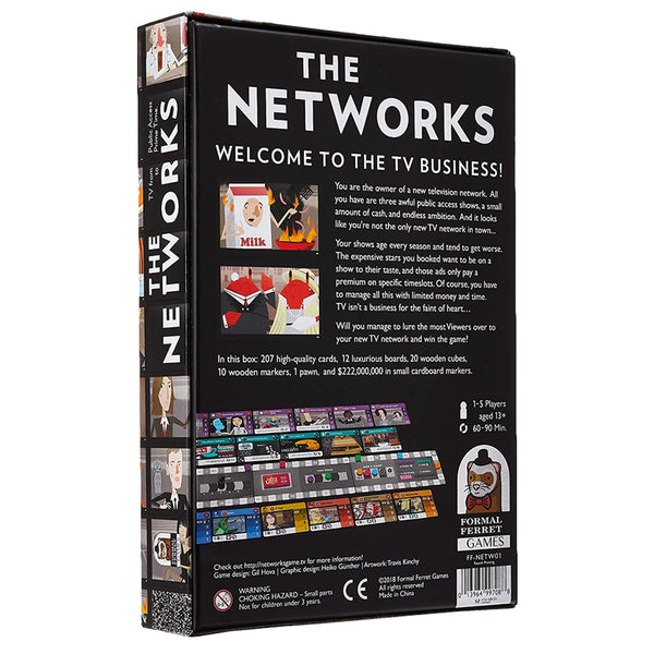 The Networks Board Game | Board Game Bandit Canada
