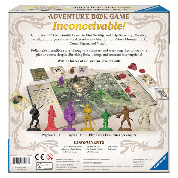 The Princess Bride Adventure Book Game | Board Game Bandit Canada