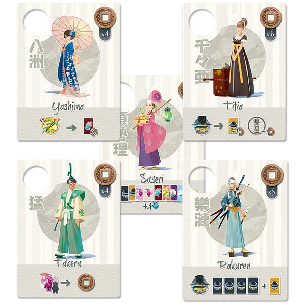Tokaido: Matsuri Expansion | Board Game Bandit Canada