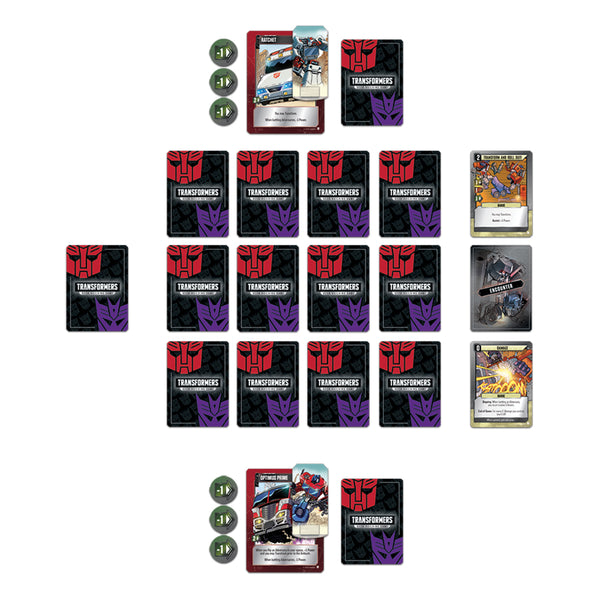 Transformers Deck-Building Game | Board Game Bandit Canada