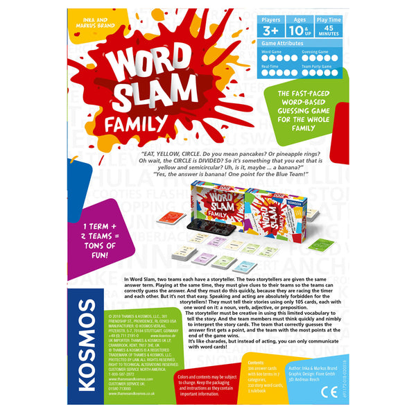 Word Slam Family | Board Game Bandit Canada